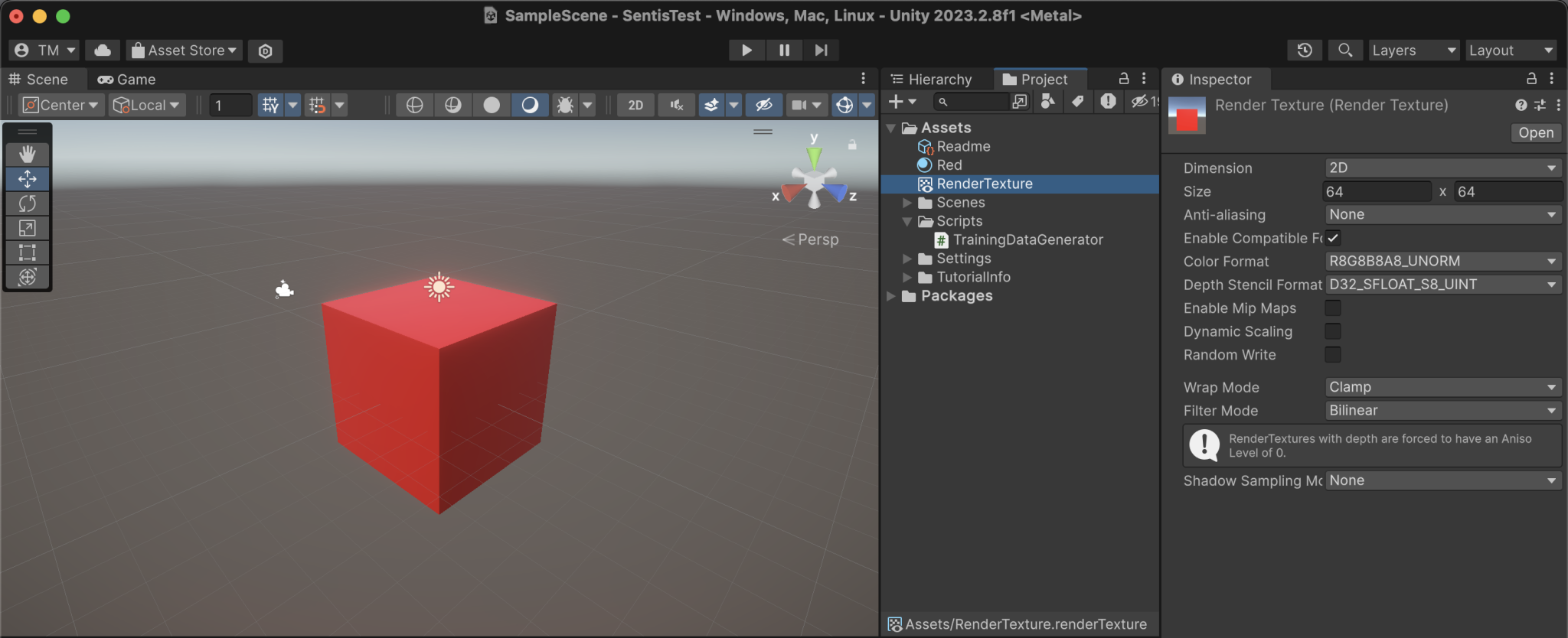 Unity Sentisの試用 – Mukai Laboratory